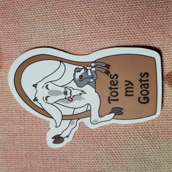 Office | P Goat Sticker Goats Sticker Pegantinas De Cabra | Poshmark